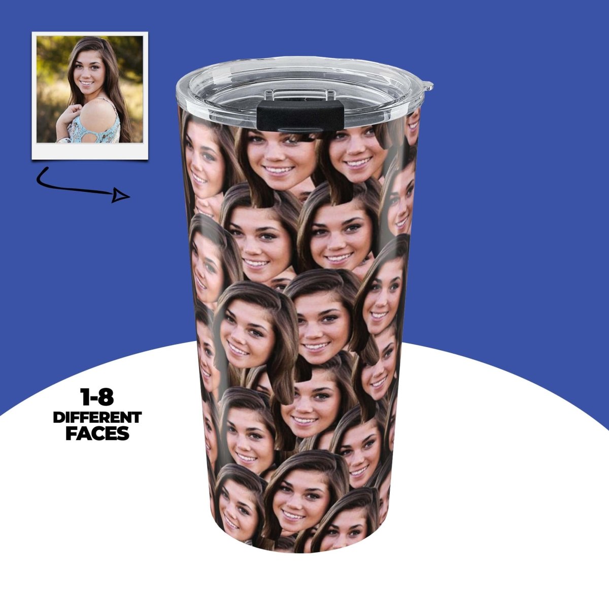 Custom Faces Tumbler – Zeek Creative Shop